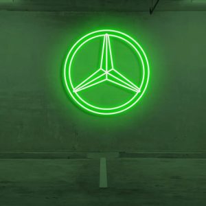 Mercedes Benz Neon Sign - Superior Custom LED Neon Light Signs | Mr ...