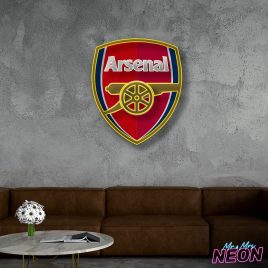 Arsenal Neon Sign - Superior Custom LED Neon Light Signs | Mr & Mrs Neon