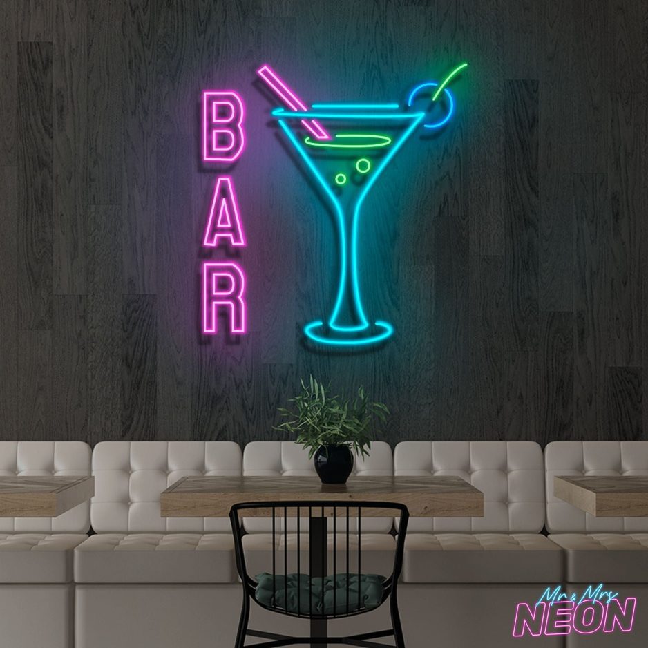 Bar Neon Light - Superior Custom LED Neon Light Signs | Mr & Mrs Neon