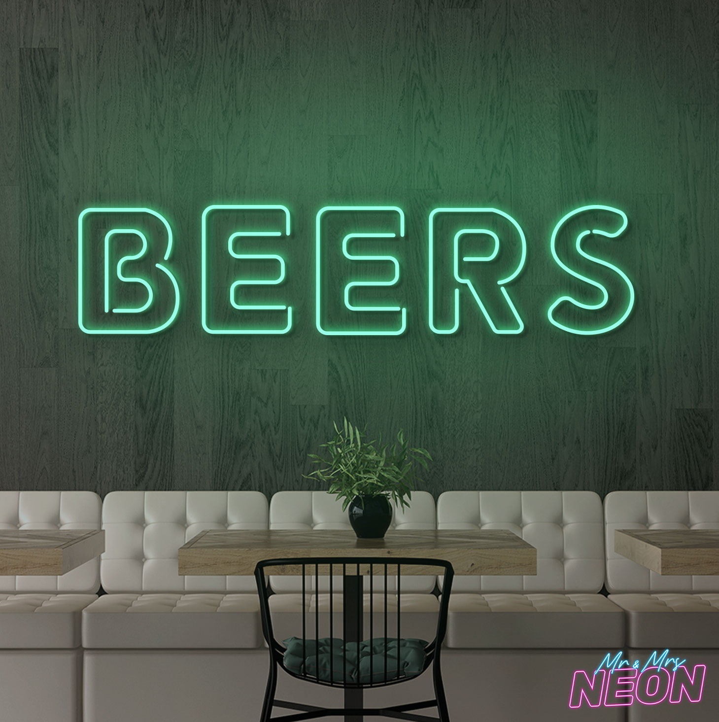 Pizza Neon Sign Art - Superior Custom LED Neon Light Signs | Mr & Mrs Neon