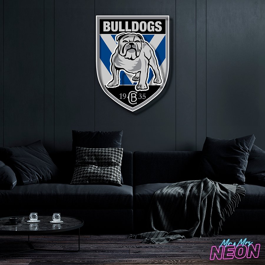 Canterbury Bulldogs Neon Light Artwork - Superior Custom LED Neon Light ...