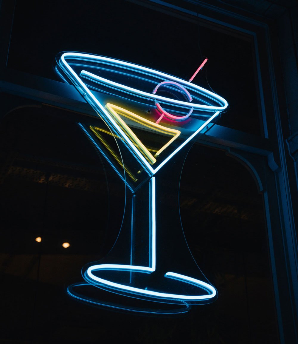 Dirty Martini Neon Sign - Superior Custom LED Neon Light Signs | Mr ...