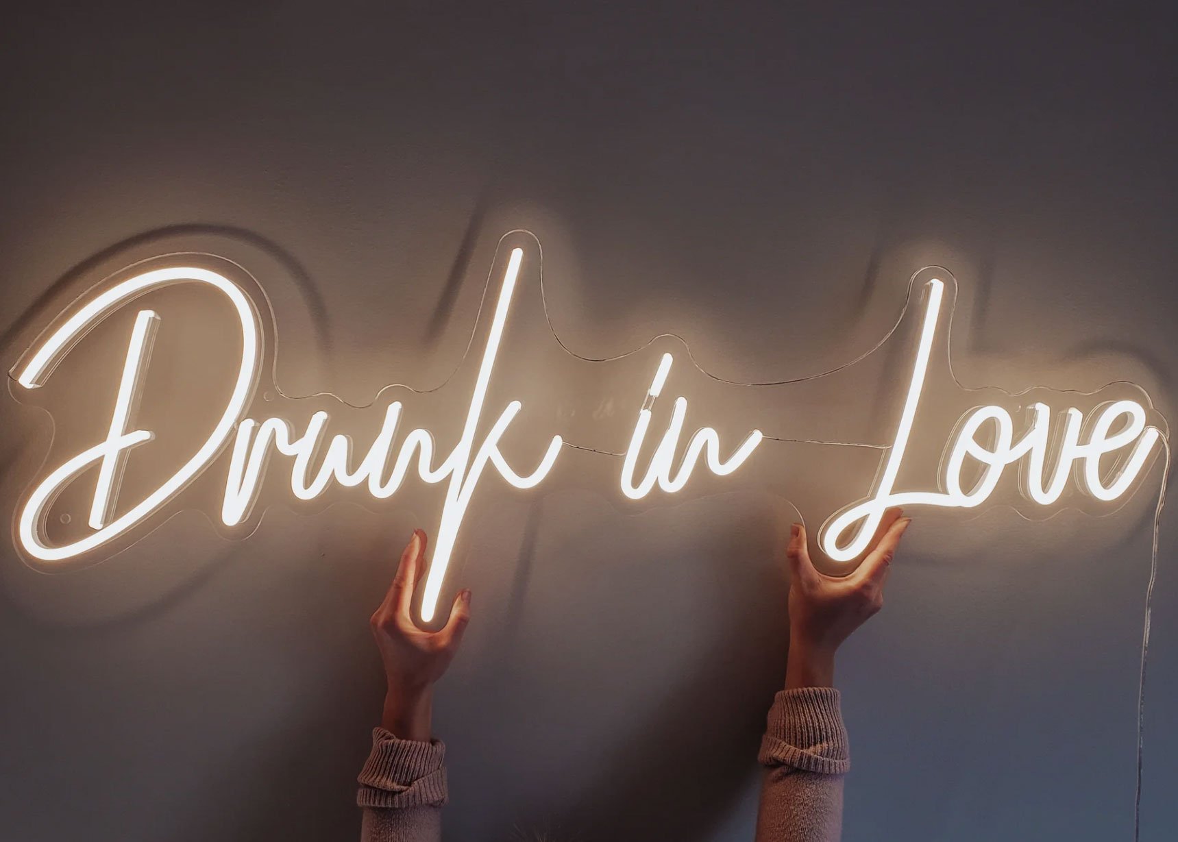 Drunk In Love Neon Sign - Superior Custom LED Neon Light Signs | Mr ...