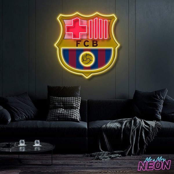 FC Barcelona Neon Sign - Superior Custom LED Neon Light Signs | Mr ...