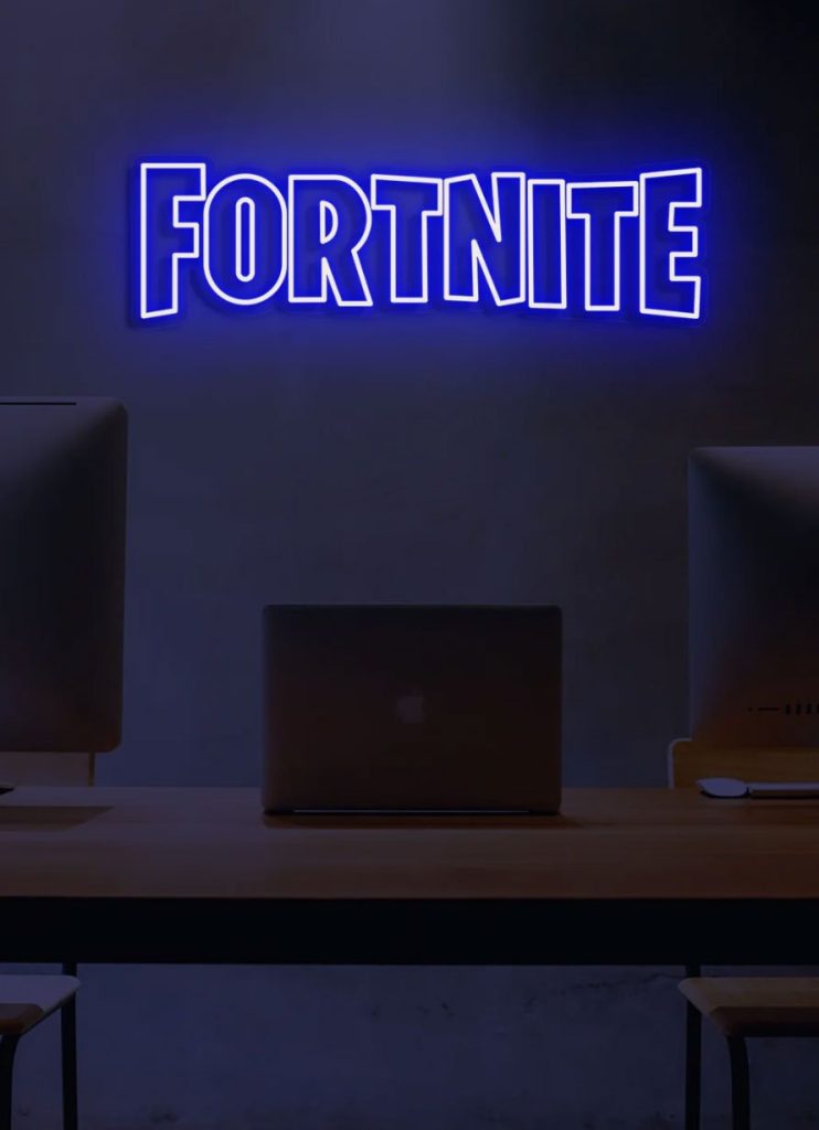 Fortnite Neon Sign - Superior Custom LED Neon Light Signs | Mr & Mrs Neon