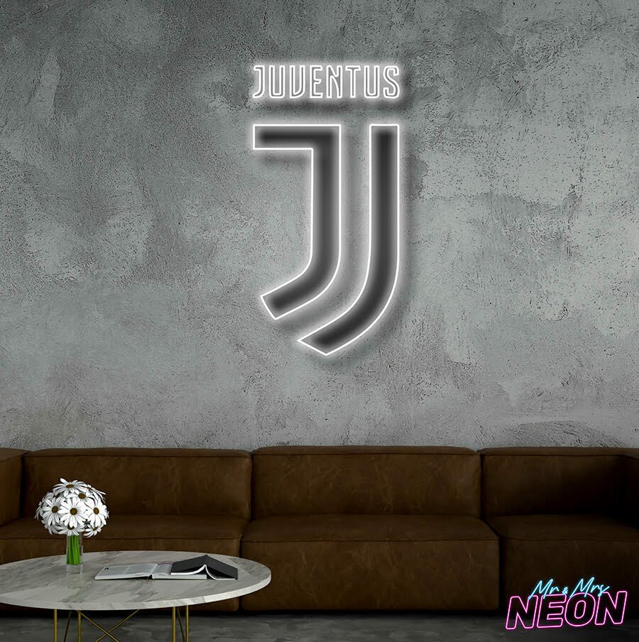 Juventus Neon Sign - Superior Custom LED Neon Light Signs | Mr & Mrs Neon