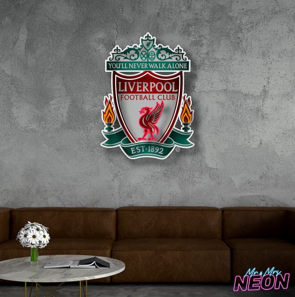 Liverpool Neon Sign - Superior Custom LED Neon Light Signs | Mr & Mrs Neon