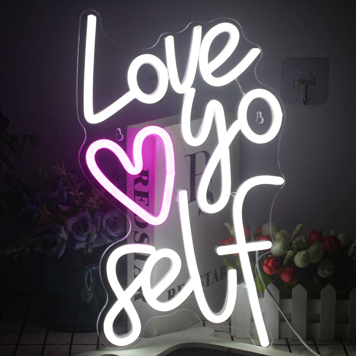 Love Yo Self Neon Sign - Superior Custom LED Neon Light Signs | Mr ...