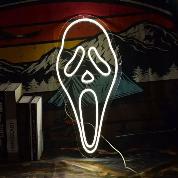 Scream Neon Sign - Superior Custom LED Neon Light Signs | Mr & Mrs Neon