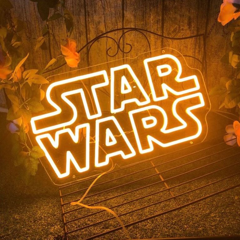 Star Wars Neon Sign - Superior Custom LED Neon Light Signs | Mr & Mrs Neon