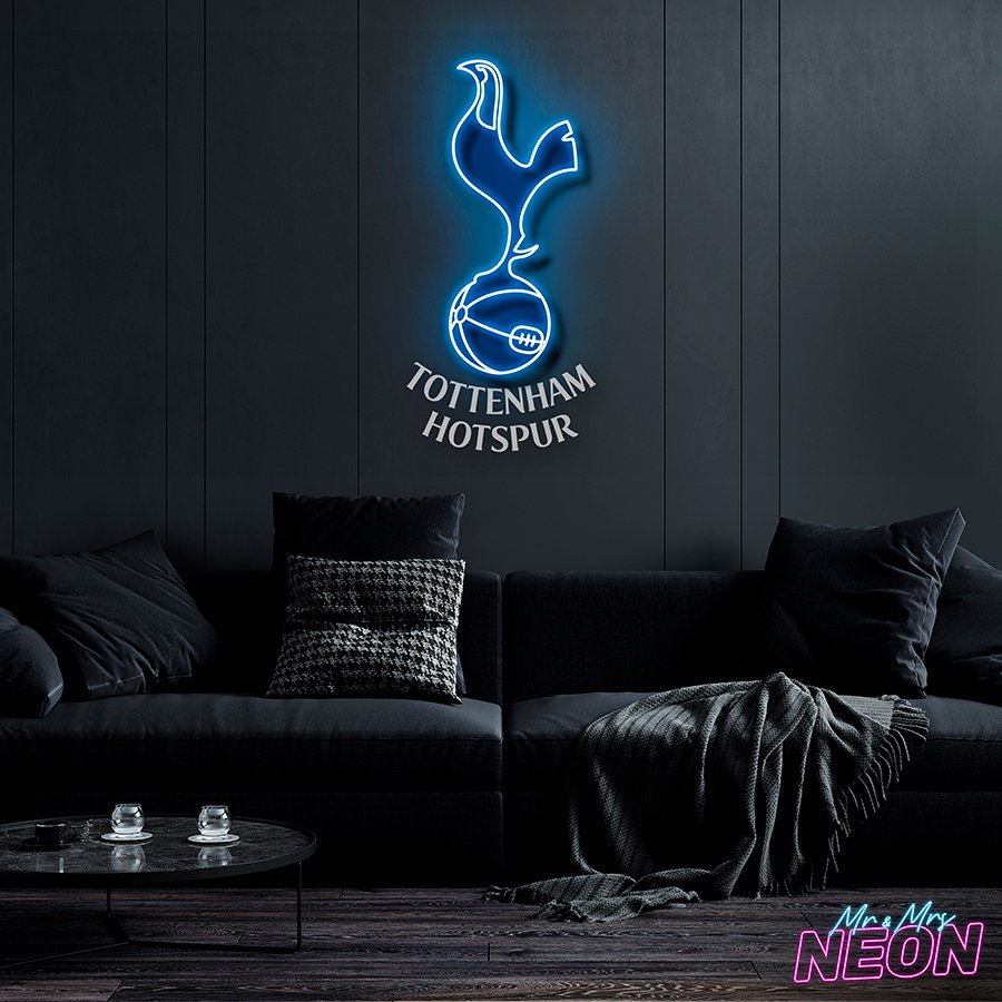 Tottenham Hotspur Neon Sign - Superior Custom LED Neon Light Signs | Mr ...