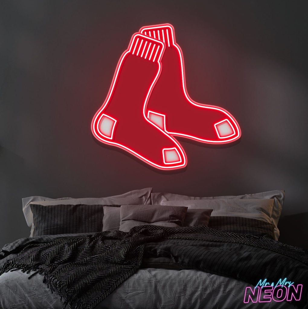 Boston Red Sox Neon Sign - Superior Custom LED Neon Light Signs | Mr ...