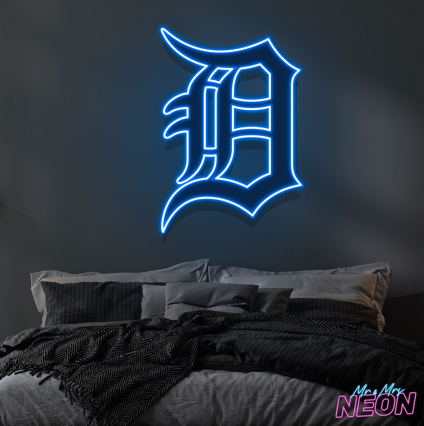 Detroit Tigers - Superior Custom LED Neon Light Signs | Mr & Mrs Neon