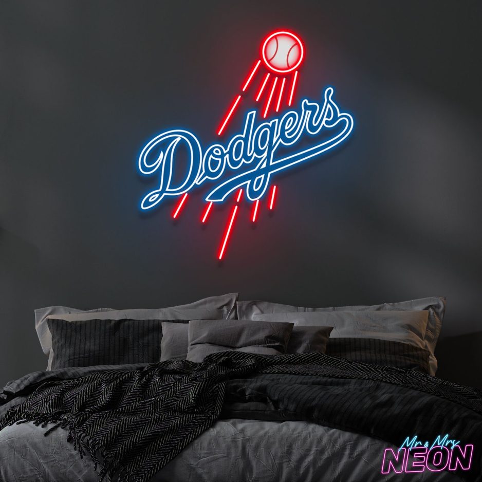 Los Angeles Dodgers Neon Sign - Superior Custom LED Neon Light Signs ...