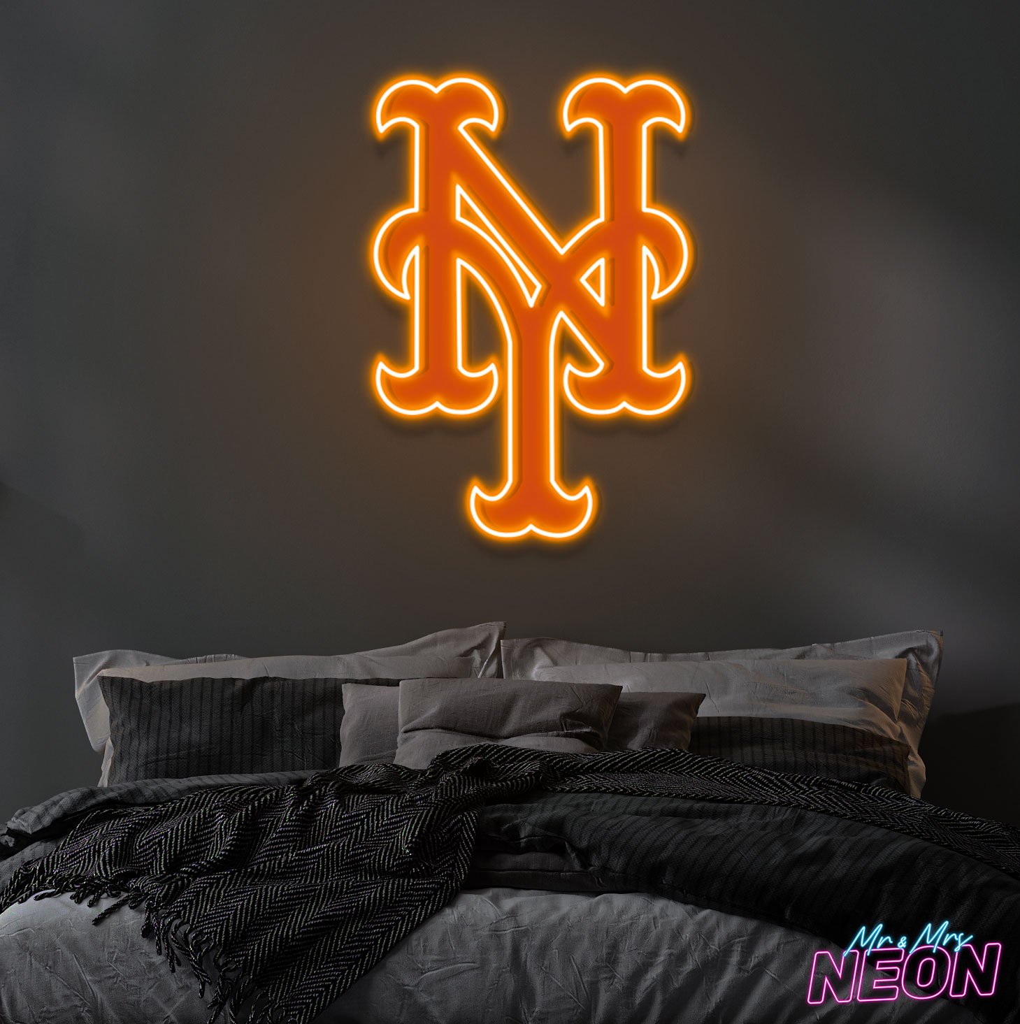 New York Mets Neon Sign - Superior Custom LED Neon Light Signs | Mr ...