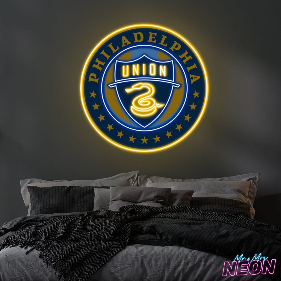 Philadelphia Union Neon Sign - Superior Custom LED Neon Light Signs ...