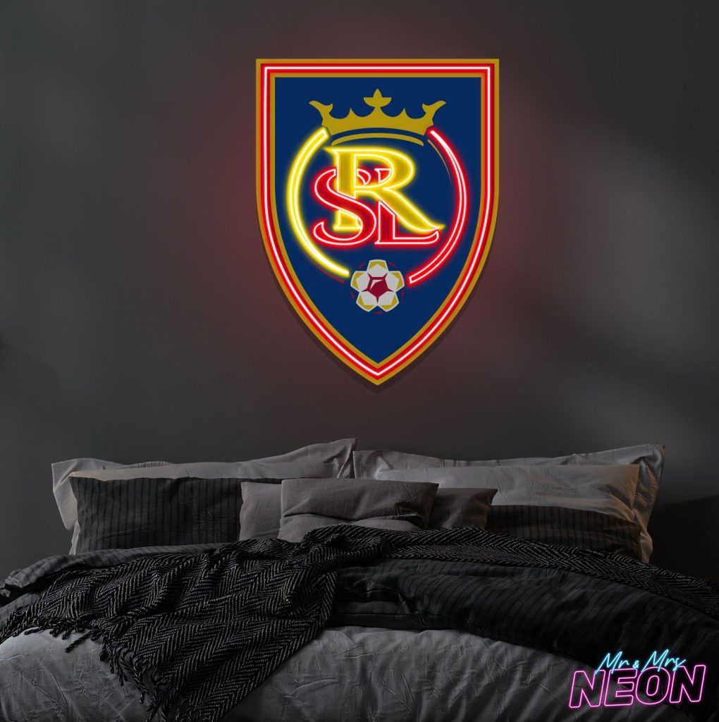 Real Salt Lake FC Neon Sign - Superior Custom LED Neon Light Signs | Mr ...