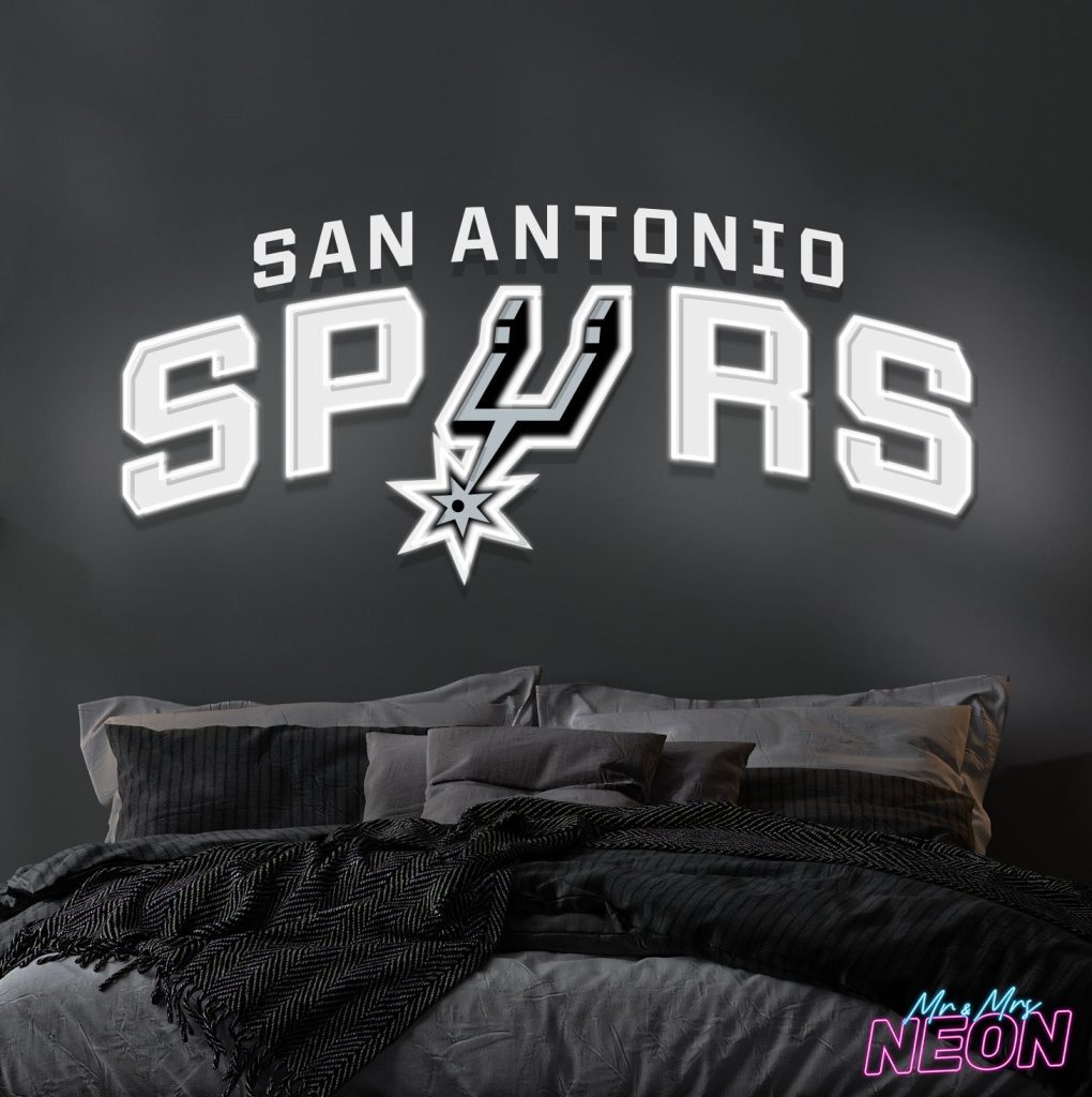 San Antonio Spurs Neon Sign - Superior Custom LED Neon Light Signs | Mr ...