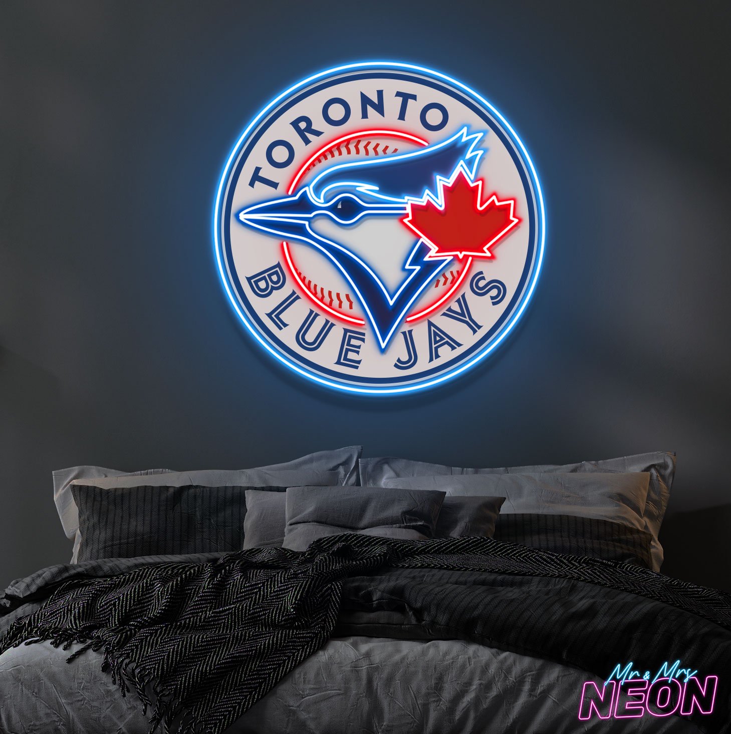 Toronto Blue Jays Neon Sign - Superior Custom LED Neon Light Signs | Mr ...